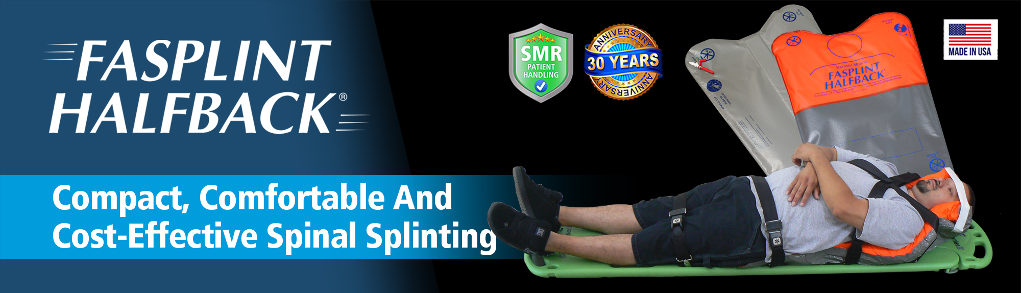 FASPLINT HALFBACK Vacuum Splint-Ordering Information - Hartwell Medical